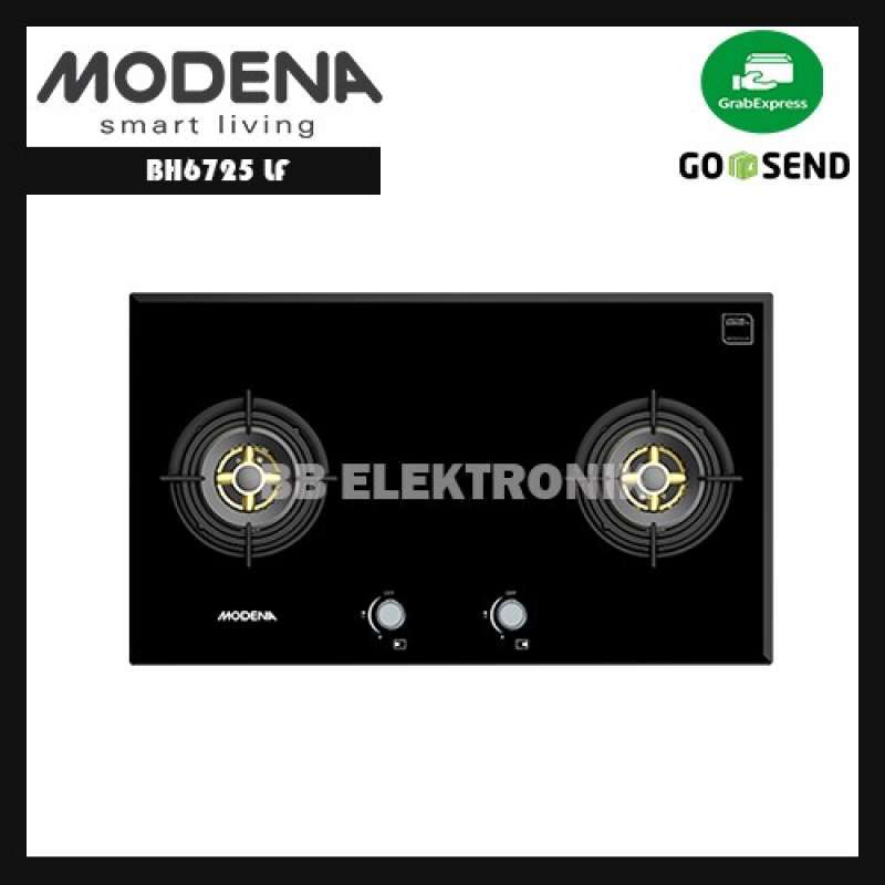 Promo Modena Bh6725 Lf Kompor Tanam Gas Hob 2 Tungku - 70cm Diskon 23% ...