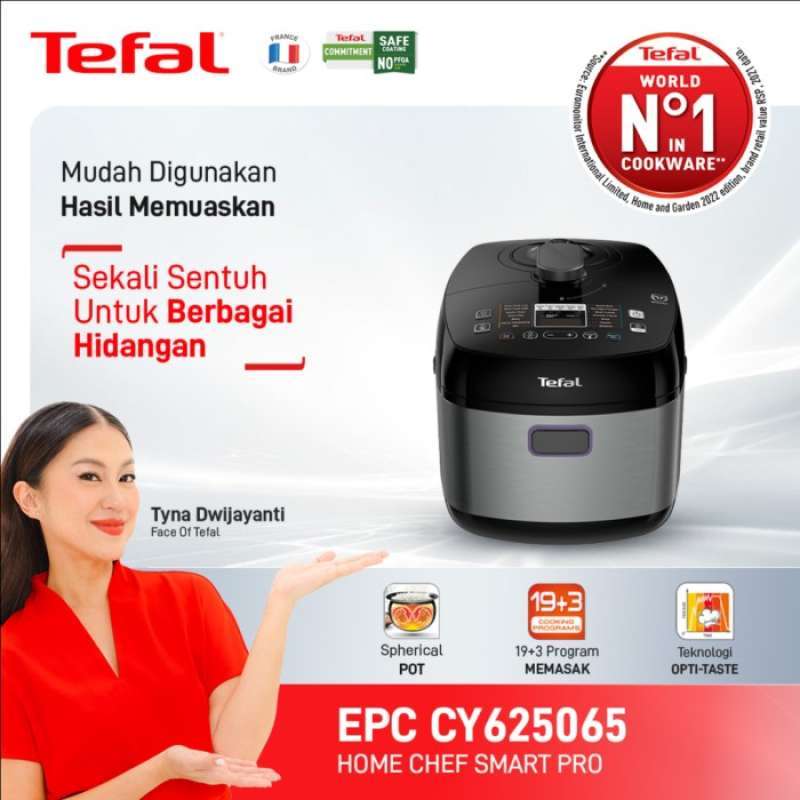 Promo Tefal Epc Home Chef Smart Pro Cy625 - Pressure Slow Cooker / Presto Diskon 23% Di Seller ...