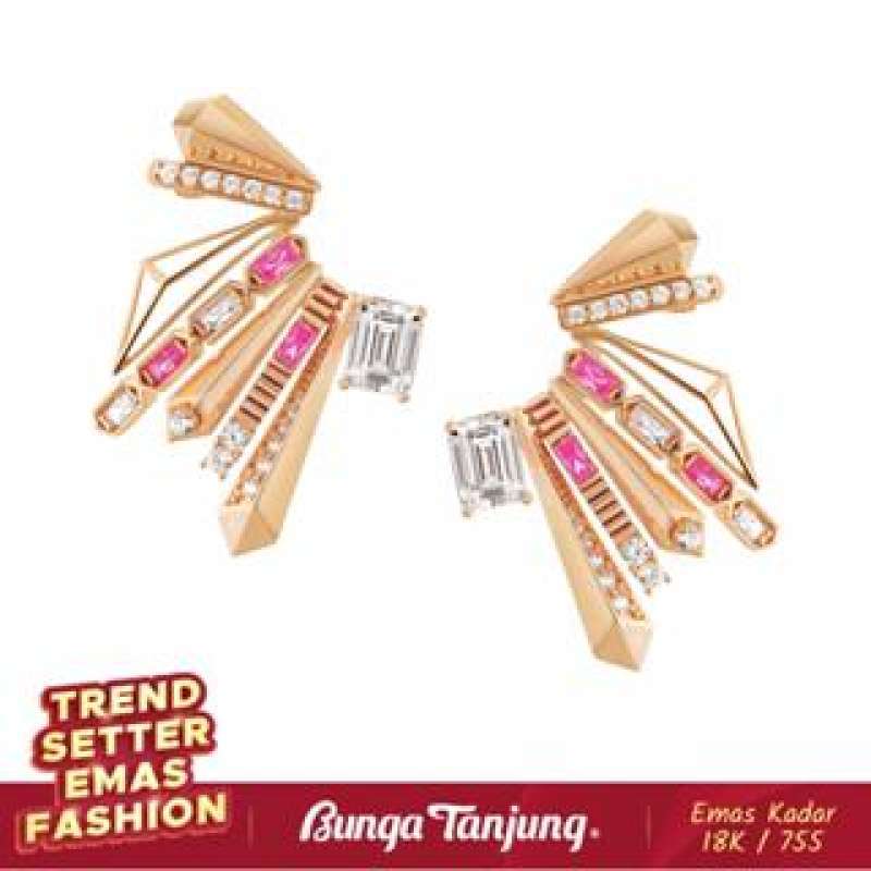 Jual Anting Bold Masterpiece - Sandra Dewi - Emas 18k - Bunga Tanjung ...