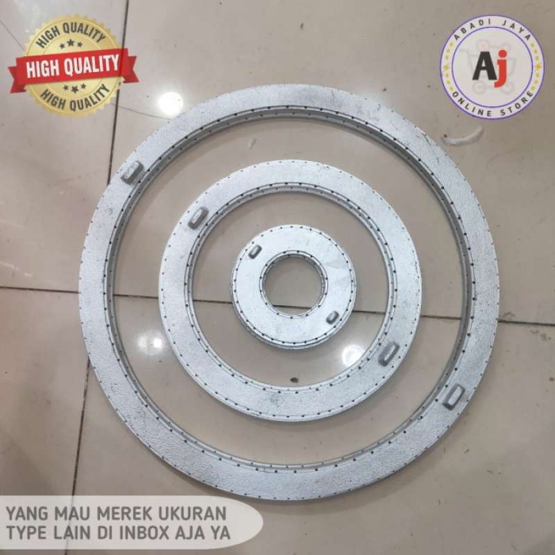 Promo Ring Api Kompor 16b 3 Lingkaran Satu Set Sunrise Sena Zepelin ...