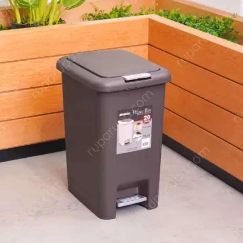 Promo Promo- Tempat Tong Sampah Injak Pedal Bin 20 Liter Krisbow Diskon 50% Di Seller ...