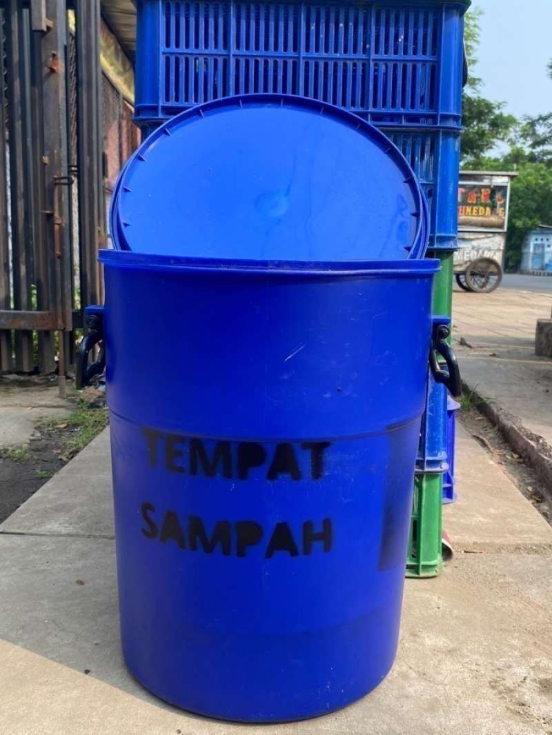 Promo Promo- Gentong Air Tong Biru / Tong Sampah/ Drum & Serbaa 50l ...