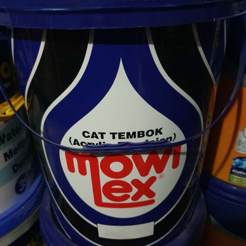 Promo Cat Tembok Mowilex Putih E100 E 100 Emulsion 20 25 Liter Kg ...