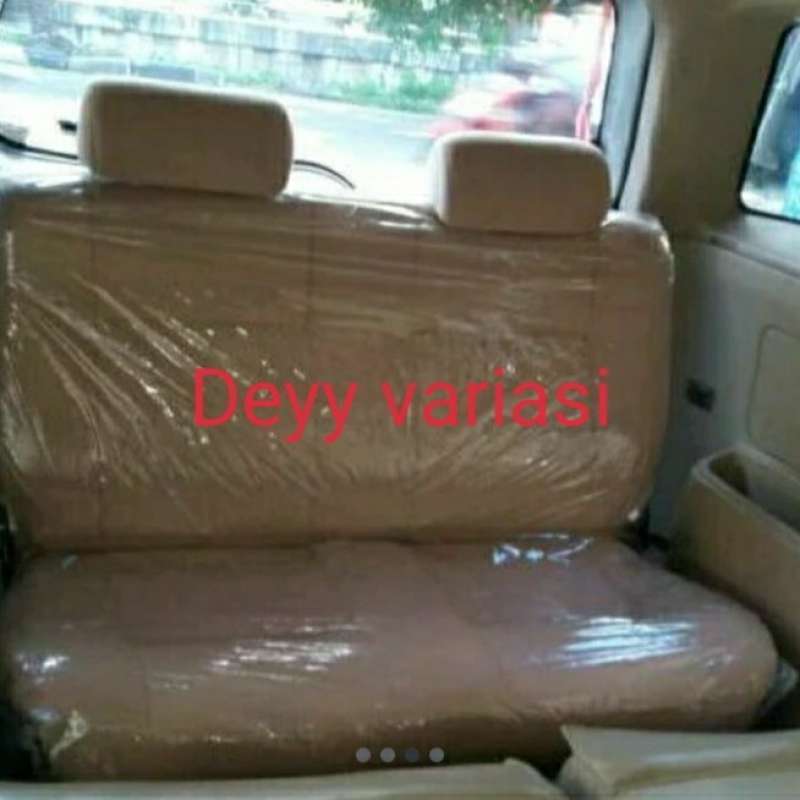 Promo Jok Belakang Rush Baris Ke 3 Hitam Sama Cream Diskon 23% Di ...