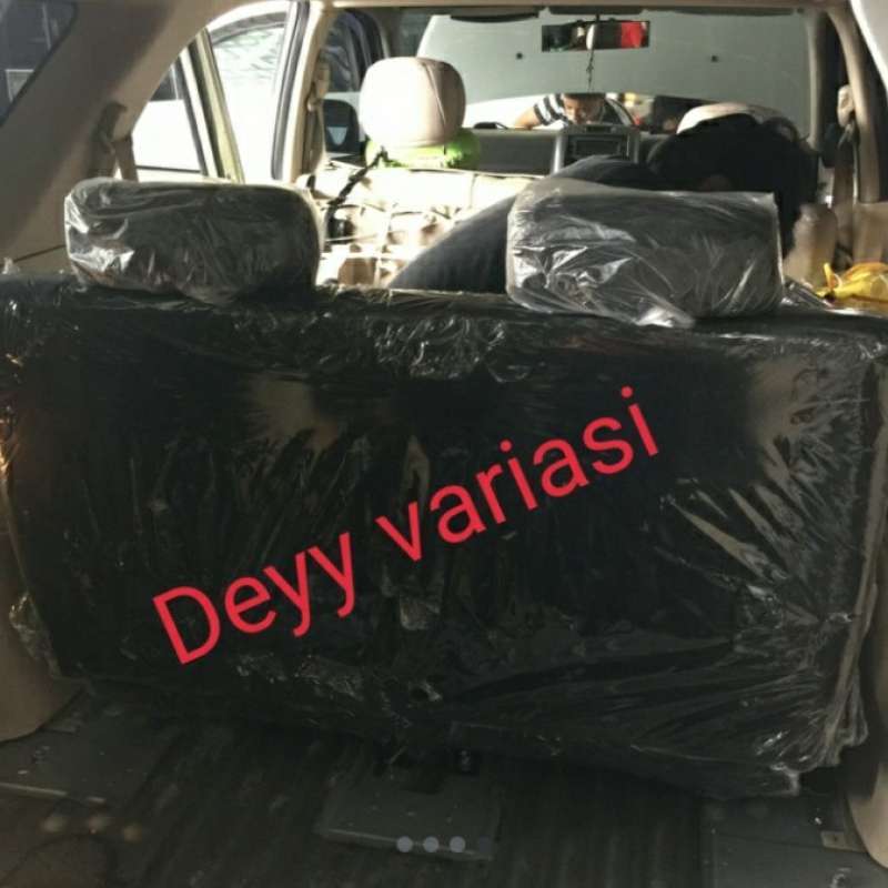 Promo Jok Belakang Rush Baris Ke 3 Hitam Sama Cream Diskon 23% Di ...