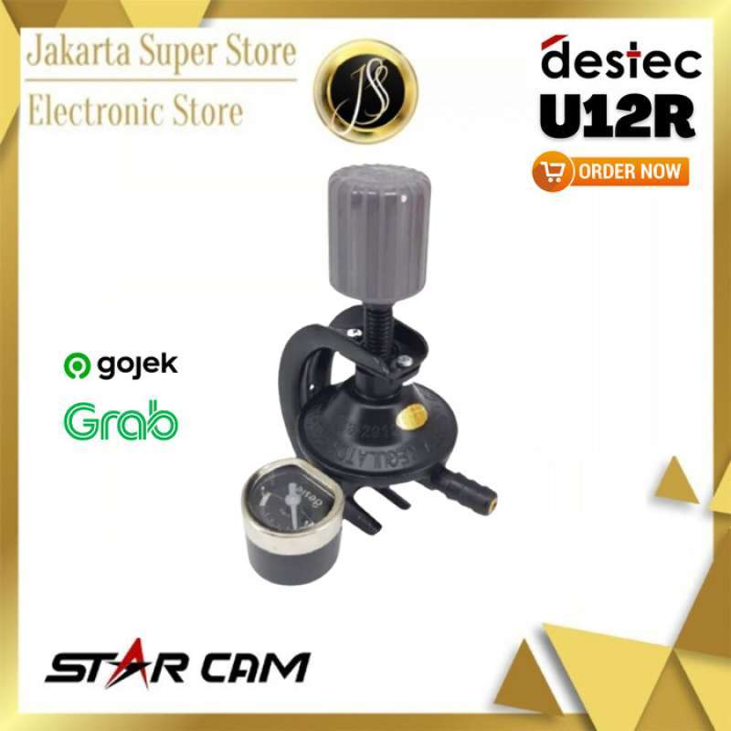 Promo Regulator Kompor Com U12r Starcam Destec Tanpa Meter Diskon 23% ...