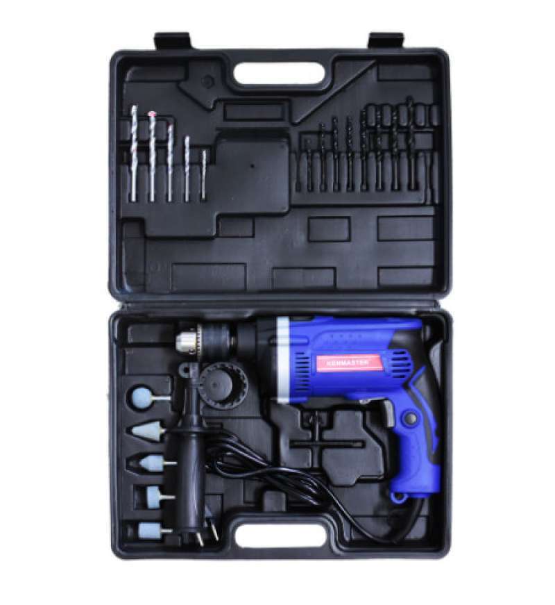 Promo Kenmaster Bor Impact Drill 13mm With Box - Bor Listrik - Bor-080 ...
