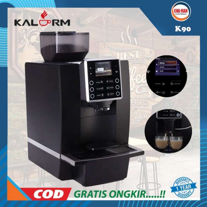 Promo Kalerm K90 Mesin Kopi Espresso Fully Automatic Coffee Machine ...