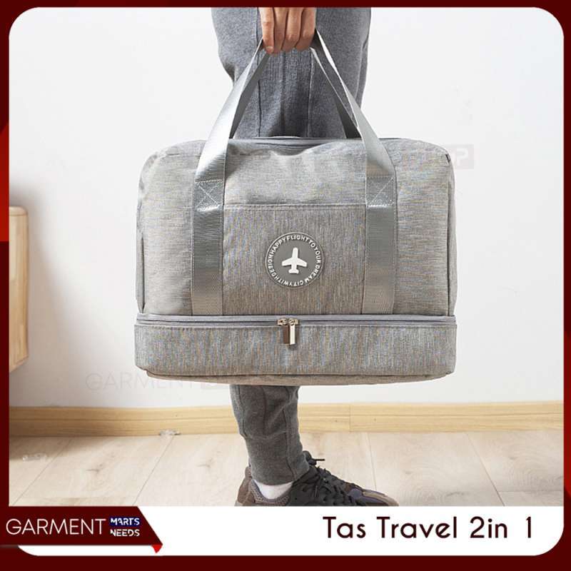 Jual Tas Travel 2in1 Bagasi Kabin Pesawat Koper Hand Bag Lipat ...
