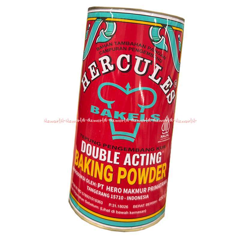 Jual Hercules 450gr Tepung Baking Powder Kemasan Kaleng Di Seller ...