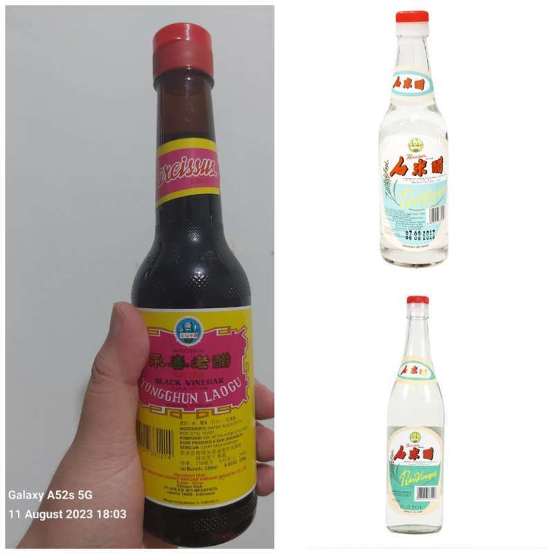 Jual Narcissus Yongghun Laogu Black Vinegar Rice Cuka Hitam Beras Nasi ...