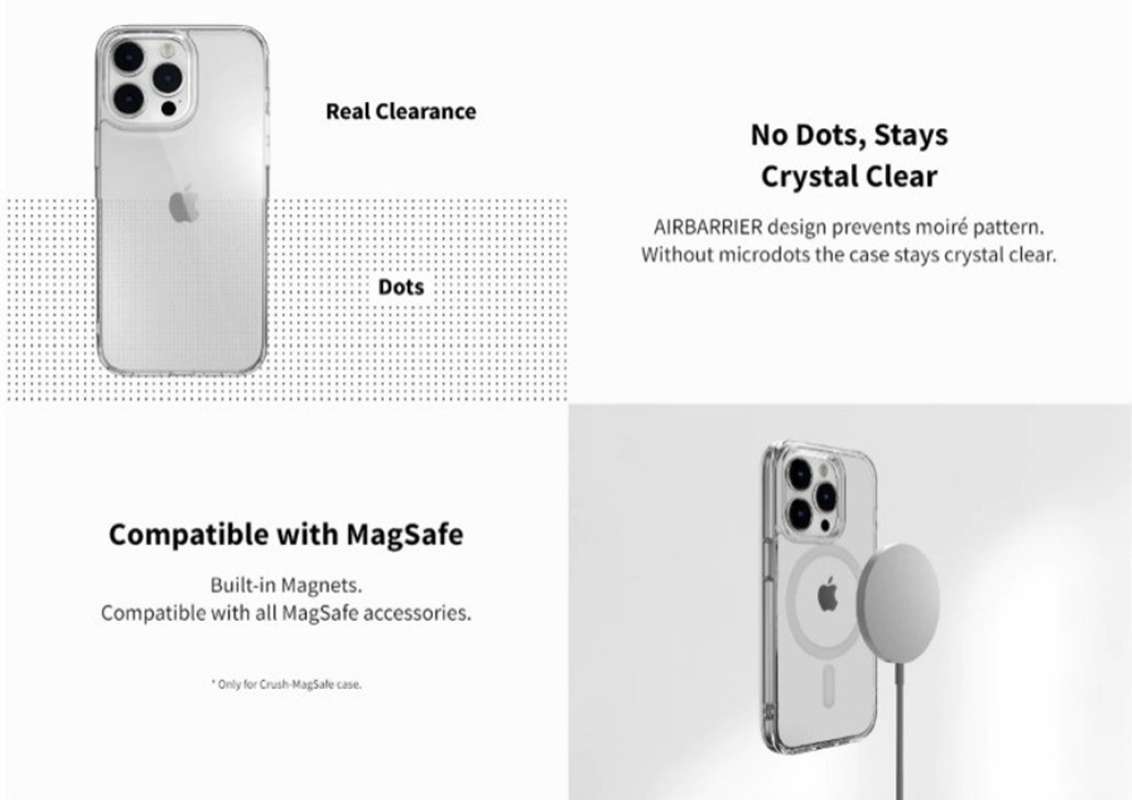 Promo Case iPhone 14 / 14 Pro / 14 Plus Switcheasy Crush Air Barrier MagSafe - 14 Pro ...