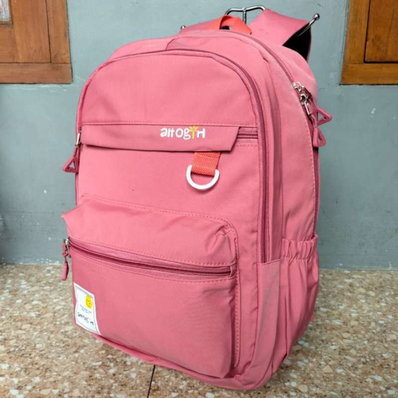Jual Tas Ransel Backpack Sekolah Sd Smp Sma Anak Perempuan Alto Girl - Coral Di Seller My Lapak ...