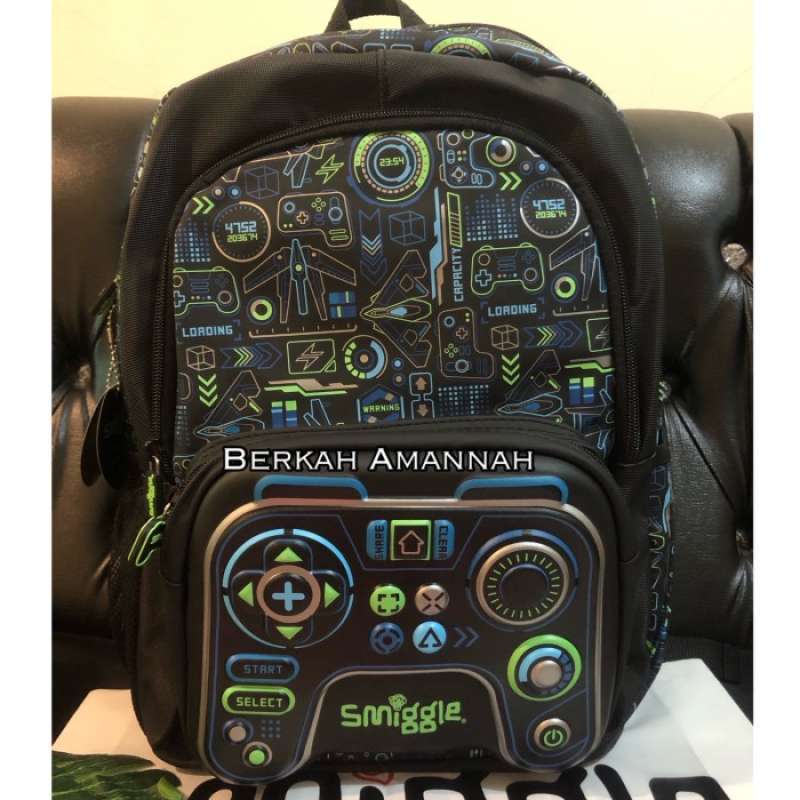 Jual Smiggle Game Virtual Classic Backpack Tas Smiggle Ori - Pensil ...