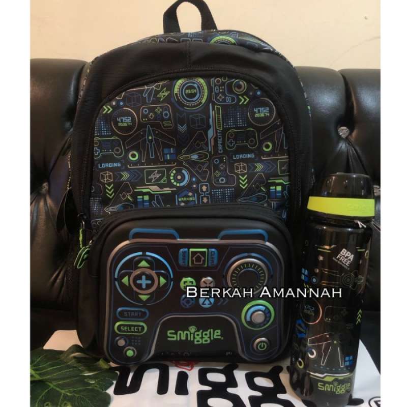 Jual Smiggle Game Virtual Classic Backpack Tas Smiggle Ori - Pensil ...