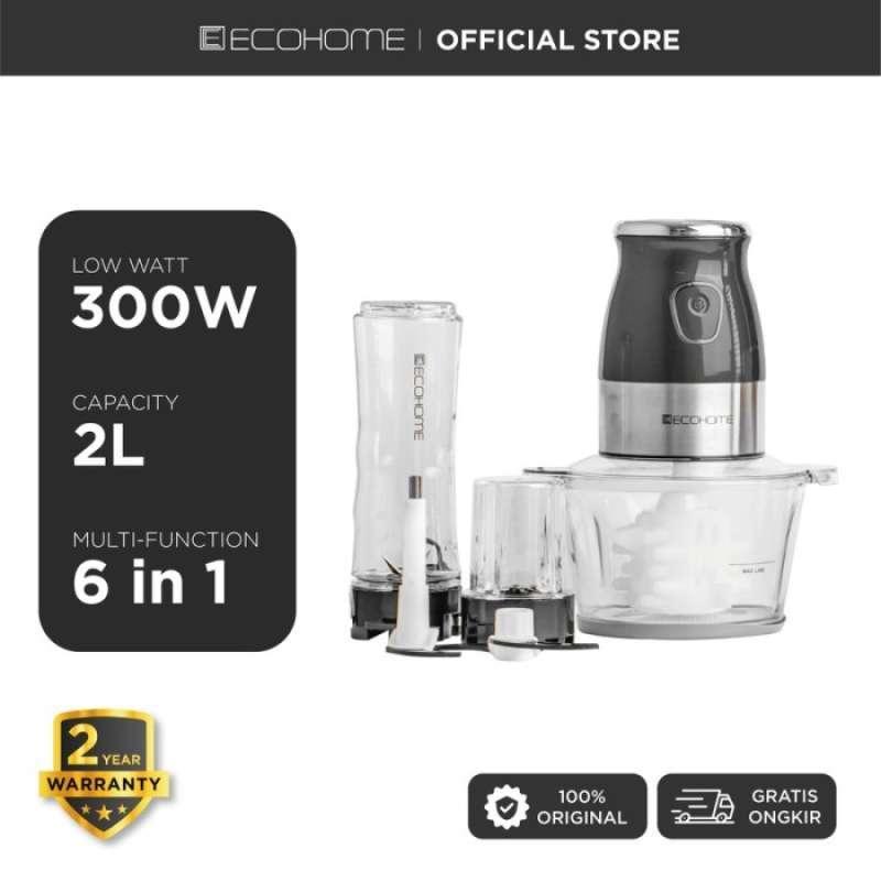 Jual Ecohome Food Processor / Food Chopper 6 In 1 Efp333 / Efp-333 ...