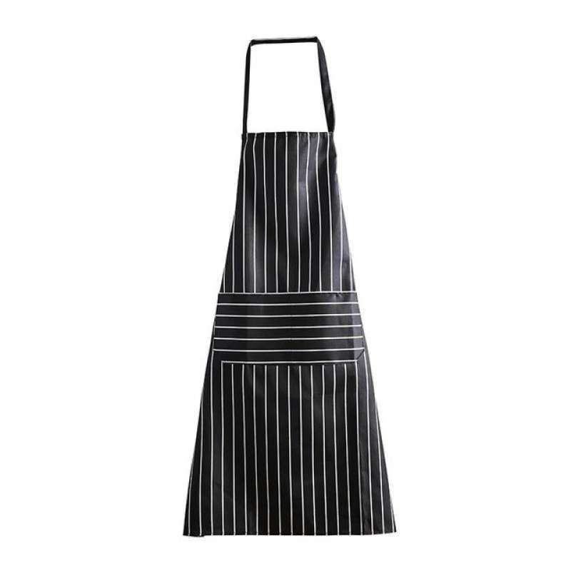 Jual Apron Celemek Garis Black White Hitam Putih Barista Chef Barber ...