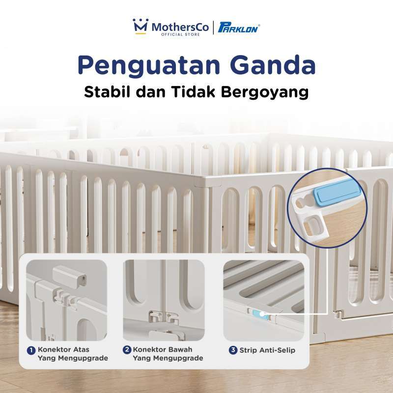 Jual Parklon 2-in-1 Premium Baby Playpen | Pagar Mainan Bayi Dapat ...
