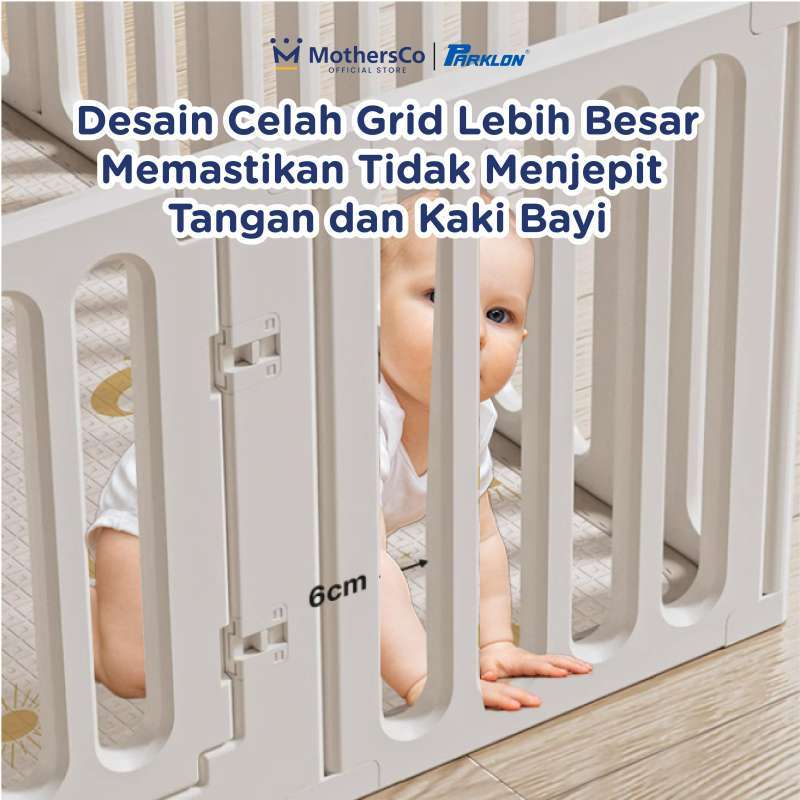 Jual Parklon 2-in-1 Premium Baby Playpen | Pagar Mainan Bayi Dapat ...