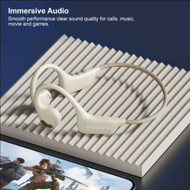 Promo Philips Taa1708 / Taa 1708 Open Ear True Wireless Tws Stereo ...