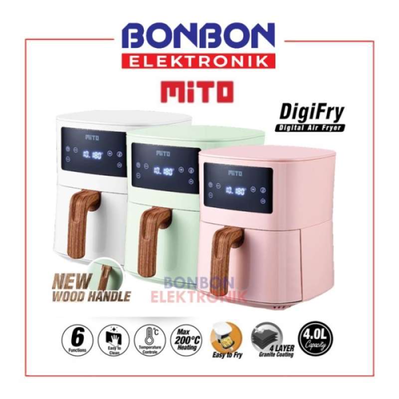 Promo New Mito Digifry Air Fryer 4l Terbaru Diskon 12% Di Seller ...