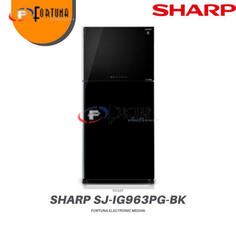 Jual Kulkas Sharp 2 Pintu J-tech Inverter Sjig763pgbk (570l ...