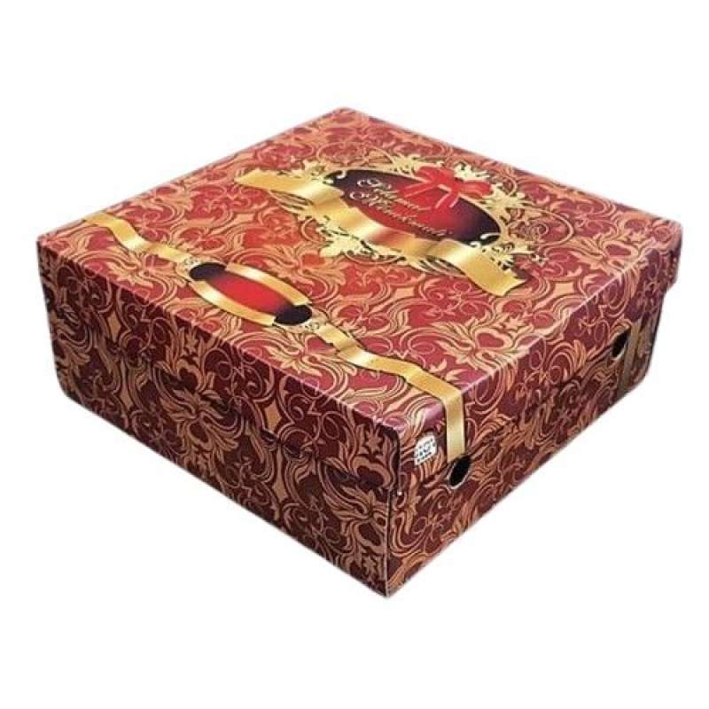 Jual Box Nasi Kotak / Kotak Karton Makanan Batik Uk 18x18 Di Seller ...