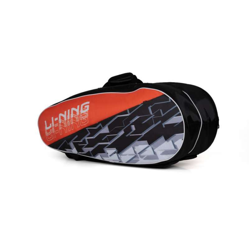 Promo Promo- Li-ning Badminton 6 In 1 Racket Bag Abds841 - Black Diskon ...