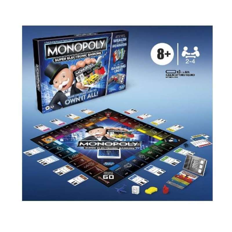 Promo Hasbro Gaming Monopoly Ultimate Banking Own It All Diskon 5% Di ...