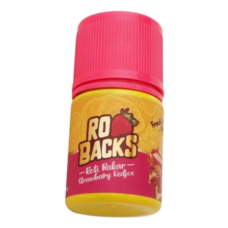Jual Robacks V2 Roti Bakar Strawberry Kedjoe 60ml Robaks Roback Ro ...