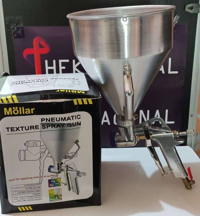 Jual Spray Gun Texture Tekstur Vircan Aluminium Cup Balikpapan Di ...