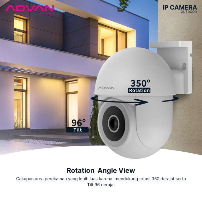 Promo Advan Smart Ip Camera Outdoor Wifi Ipcam Od3 Kamera Cctv Waterproof 3mp 2k Diskon 33% Di ...