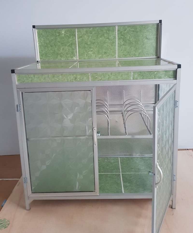 Jual Rak Meja Kompor Keramik 2 Pintu - Rata Polos Di Seller Elezea ...