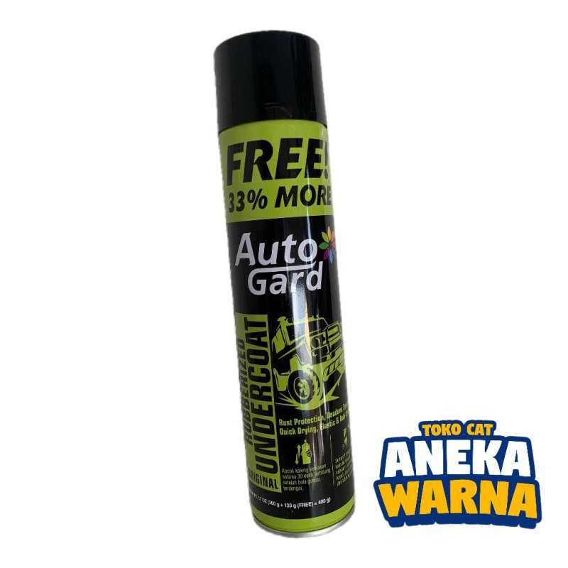 Jual Autogard Rubberized Undercoat Asphalt Black 480 Gram / Cat Pelapis ...