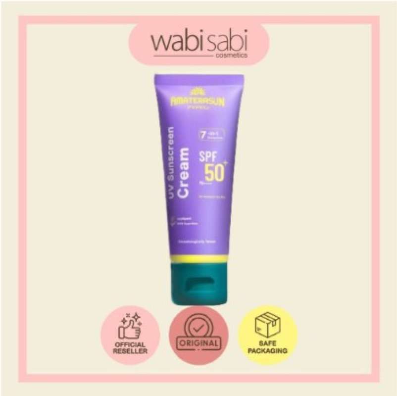 Promo Amaterasun - Uv Sunscreen Cream Spf 50+ Pa++++ 50gr Diskon 10% Di Seller Wabisabi ...