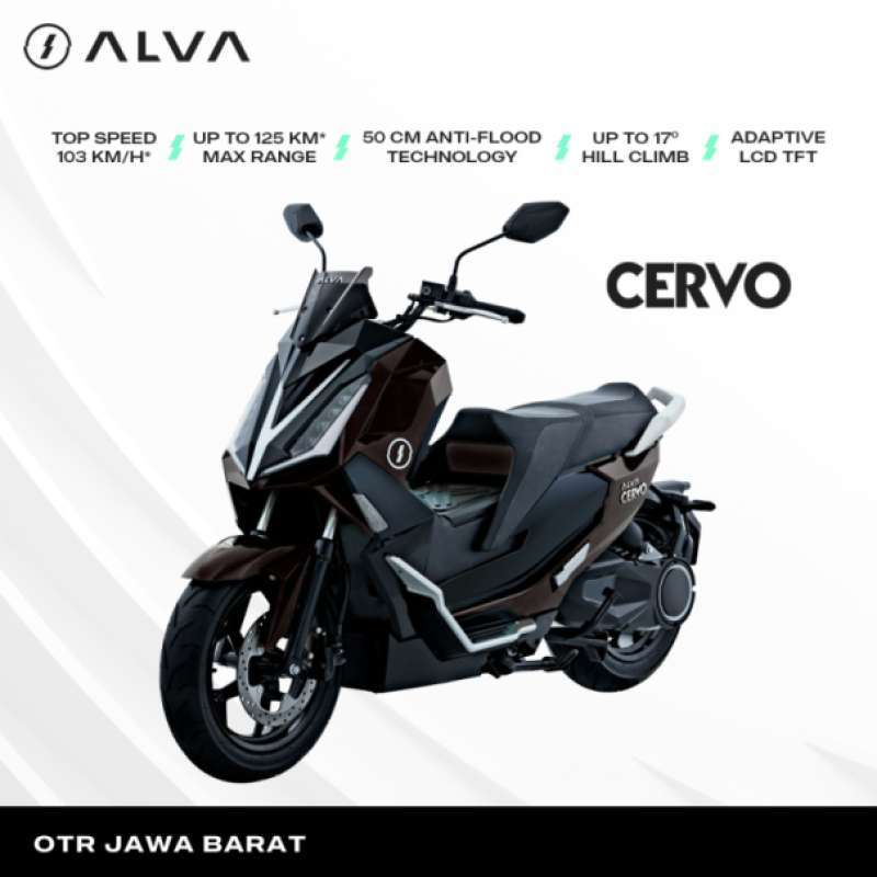Promo Alva Cervo Sepeda Motor Listrik - 2 Baterai - Jawa Barat Mars ...