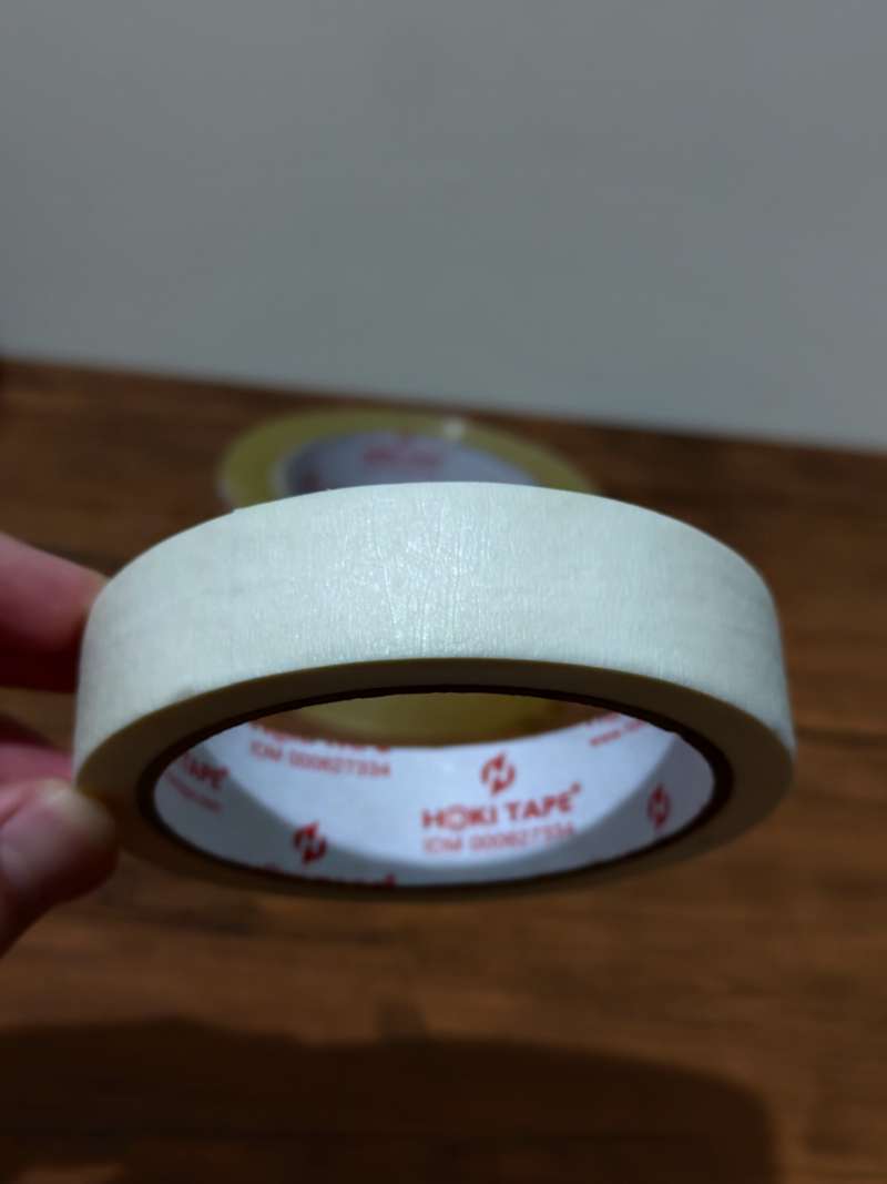 Jual Masking Tape Putih, Hoki Tape, Uk. 24mm X 20y / Lakban Isolasi ...