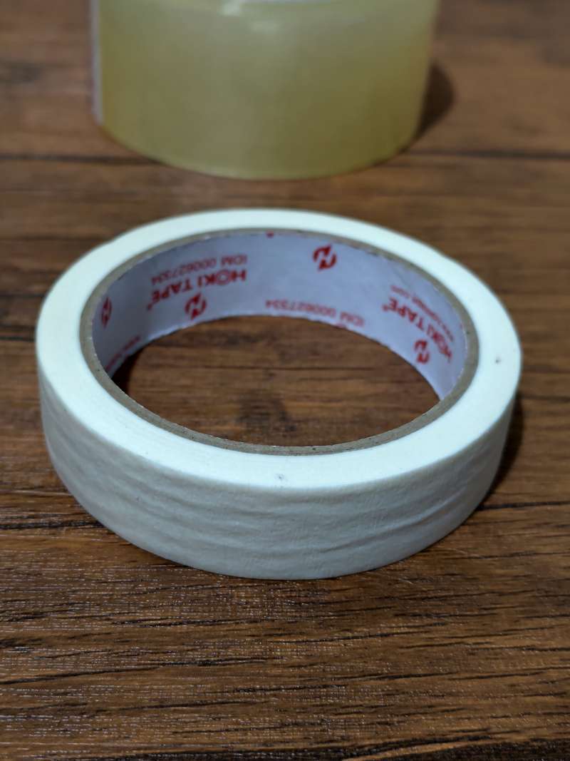 Jual Masking Tape Putih, Hoki Tape, Uk. 24mm X 20y / Lakban Isolasi ...