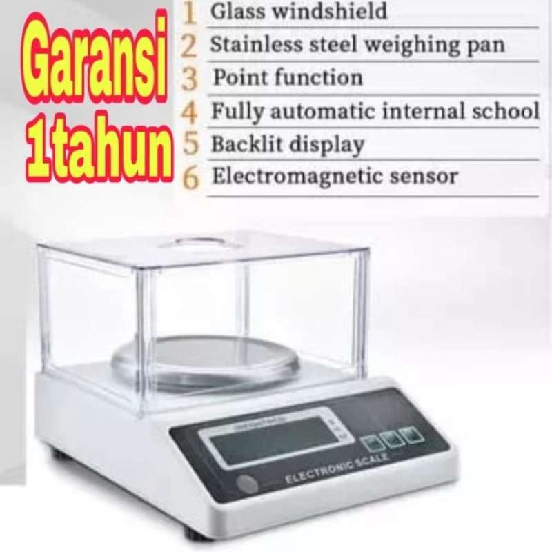 Jual Promo Timbangan Lab Digital 0.001 Gram Max 500gram Digital Scale ...