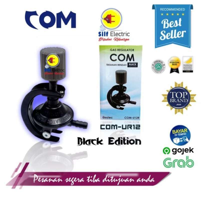 Jual Destec Com-201m Regulator Gas Dilengkapi Pengaman Ganda/ Lpg 3/12 ...