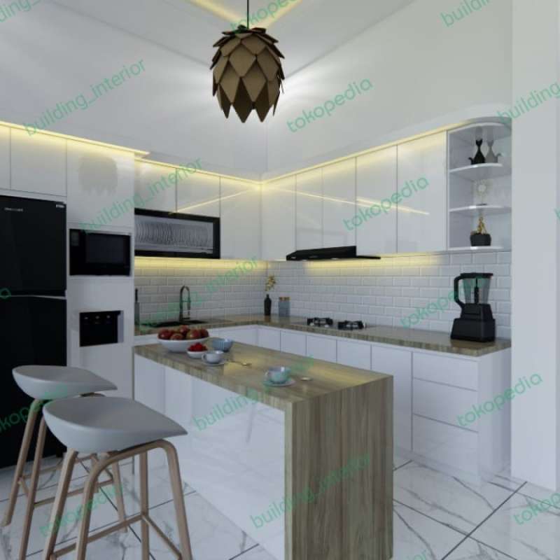 Jual Kitchen Set /meja Island/cover Kulkas - Invoice Di Seller Sentry ...