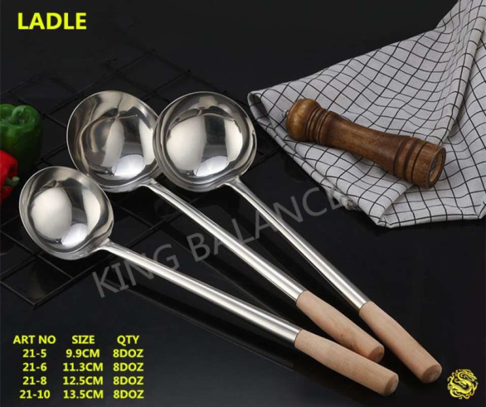 Jual Irus Satinless Steel Gagang Kayu - 34-6 Di Seller Sentry ...