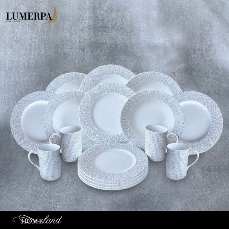 Jual Lumerpa Amanda Dinner Set / Set Piring Makan - Coffe Set Di Seller ...