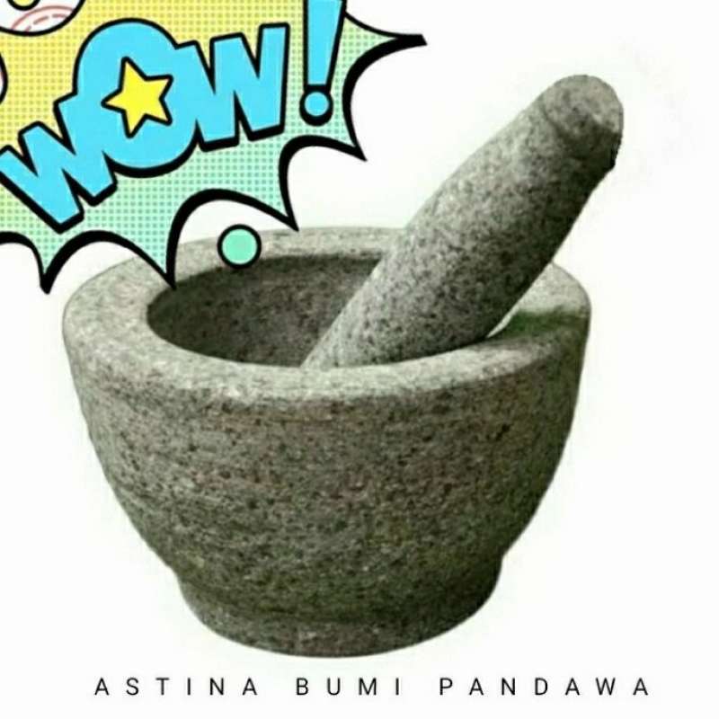 Jual Lumpang/batu Ulekan 18 Cm Batu Asli / Tumbukan Lumpang Di Seller ...