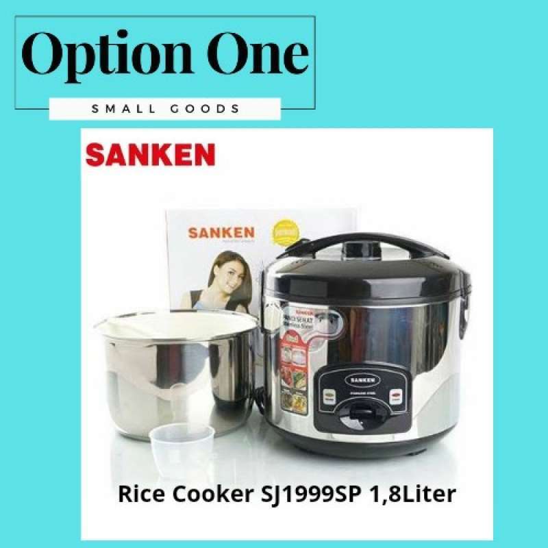 Promo Sanken Rice Cooker Sj 1999 Supercom Penanak Nasi 3 In 1 1,8 Liter ...