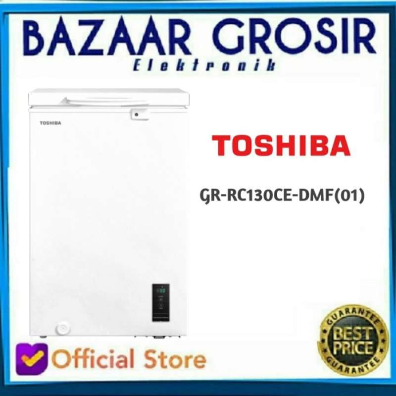 Promo Toshiba Freezer Box 100liter Gr-rc130ce-dmf(01) Diskon 23% Di ...