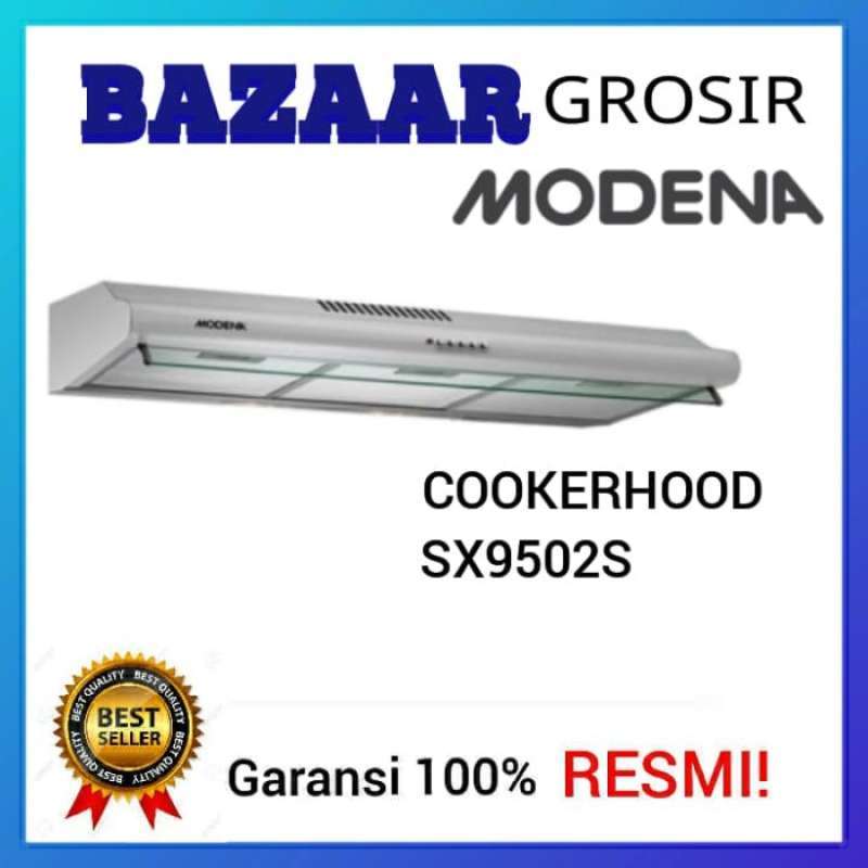 Promo Cooker Hood Modena Sx9502s Penghisap Asap Sx 9502 S 90cm Diskon 23% Di Seller Mizota Store ...