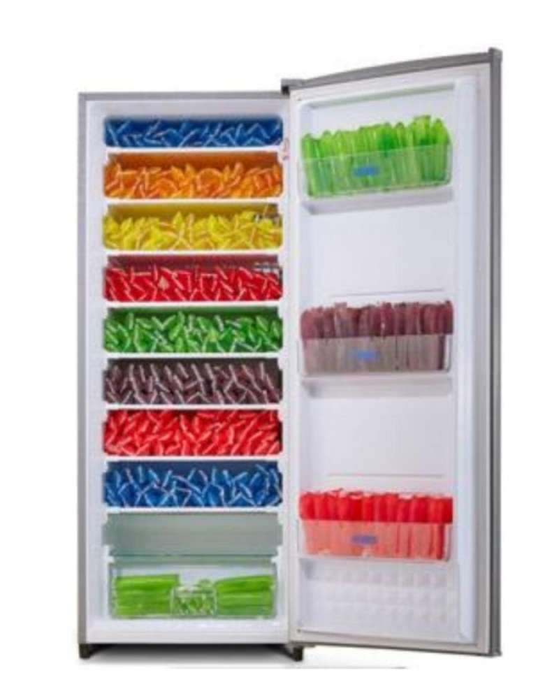 Promo Kulkas Freezer Berdiri Es Batu 6 Rak - Sharp Tipe Fj-m189n-ss ...