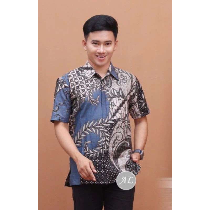 Promo Batik Wanita Asj Sa Hrb026 Kenongo Kemeja Tosca Pendek Batik Fashion Baju Wanita - Pria ...