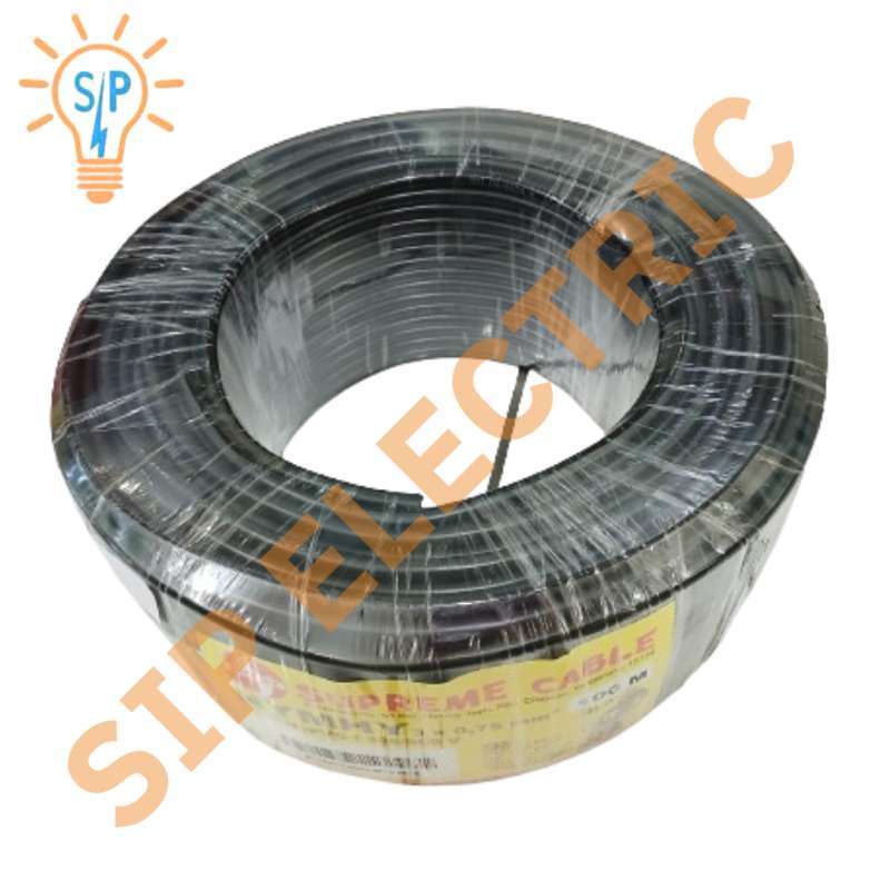 Jual Kabel Supreme Nymhy Nyyhy 3x0.75mm Serabut Hitam 3x0,75 Mm 1roll ...